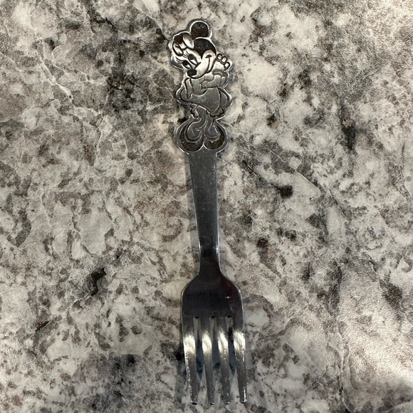 Disney | Dining | Vintage Minnie Mouse Fork By Bonny | Poshmark